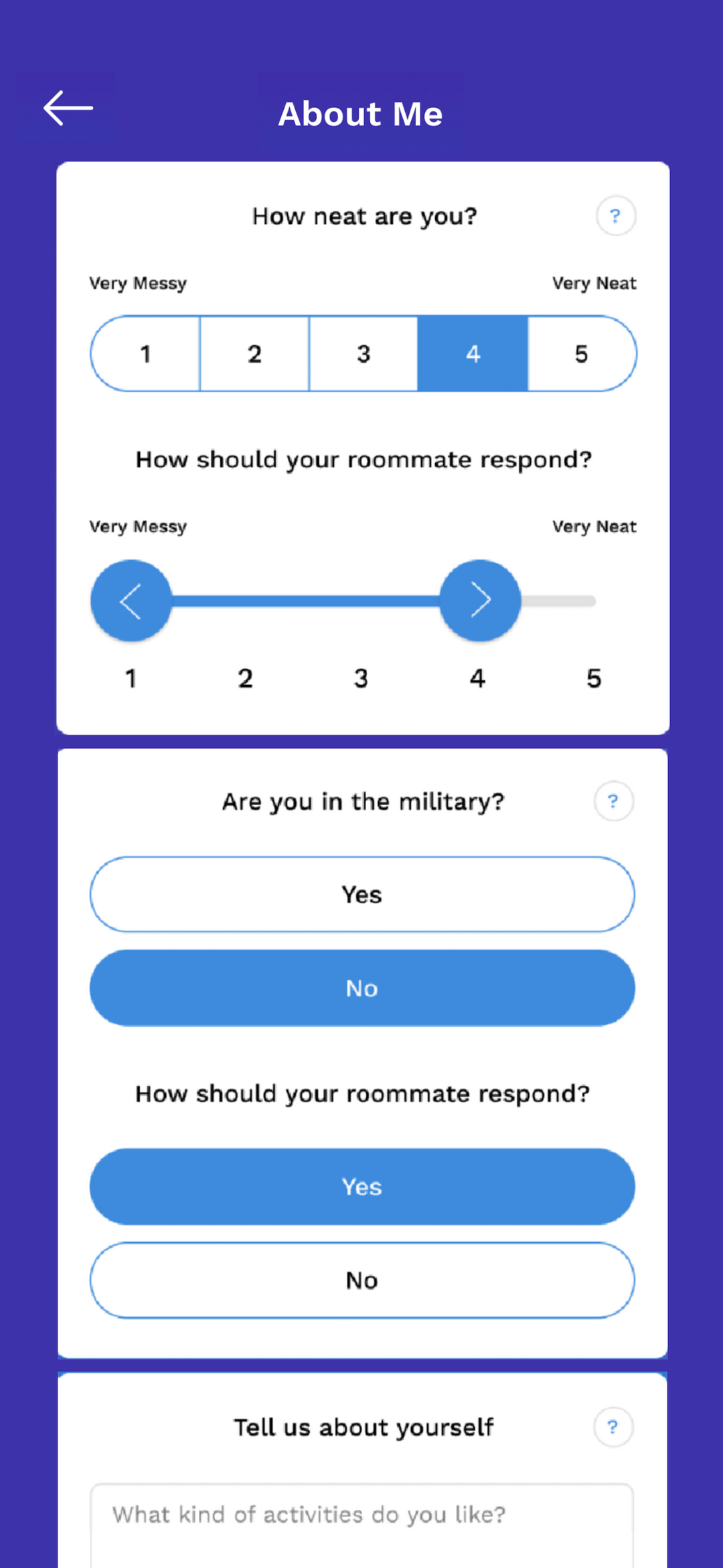 RoomSync | Roommate Matching and Self-Selection Software for Student Housing